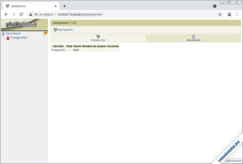 Cómo instalar phpPgAdmin en CentOS 7 ️ [2021] Paso a paso