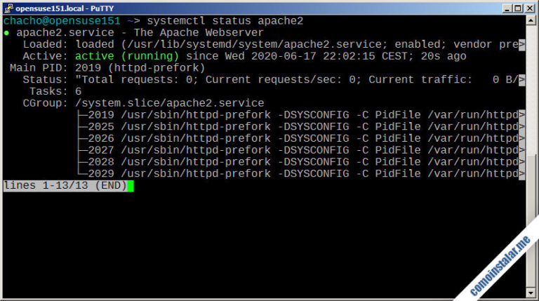 Cómo instalar Apache en openSUSE Leap 15 ️ [2021] Paso a paso