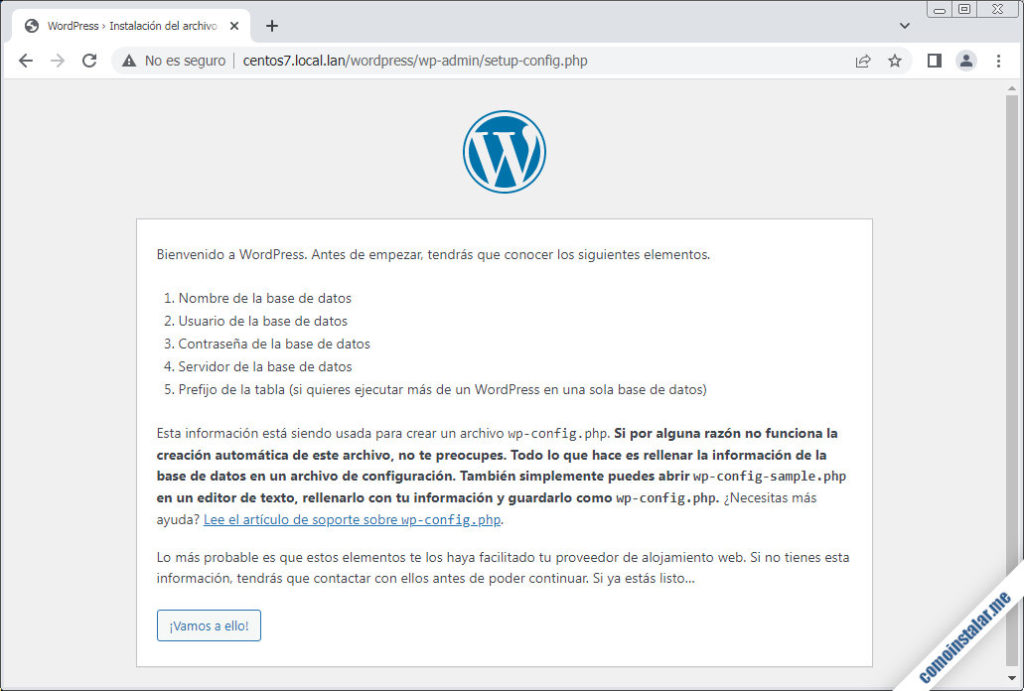 Cómo instalar WordPress en CentOS 7 ️ [2022] Paso a paso
