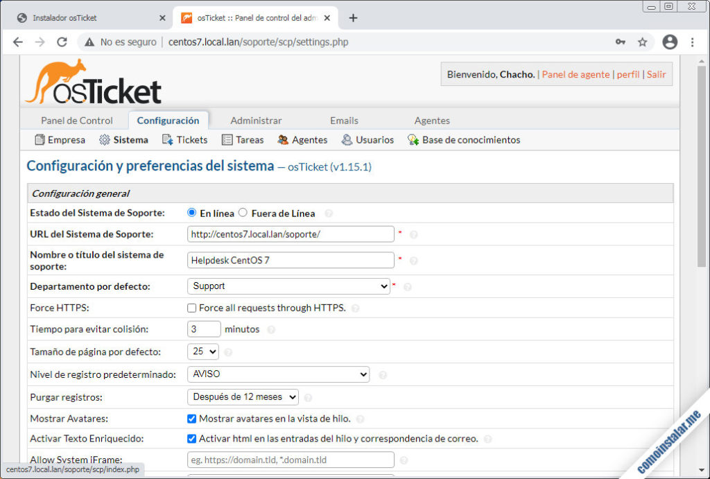 Cómo Instalar Osticket En Centos 7 ️ 2021 Paso A Paso