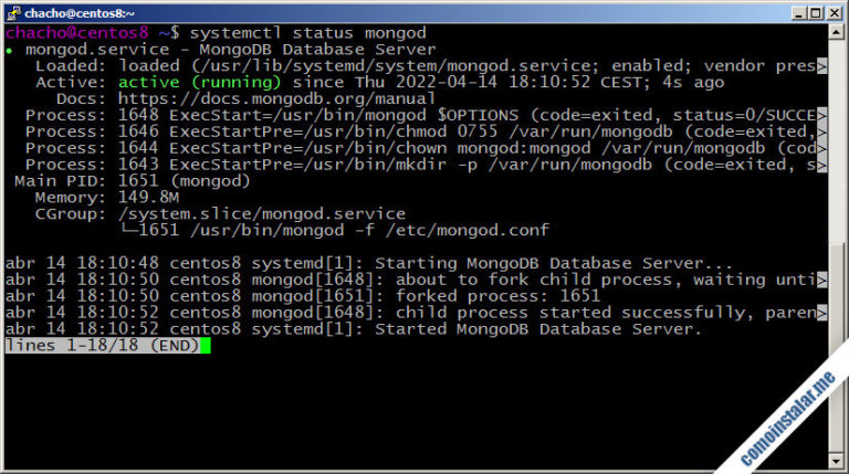 Cómo instalar MongoDB en CentOS 8 ️ [2022] Paso a paso