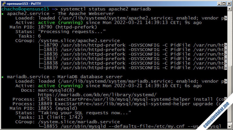 Cómo instalar LAMP en openSUSE Leap 15 ️ [2022] Paso a paso