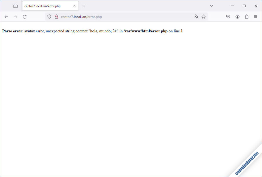 Cómo instalar PHP en CentOS 7 ️ [2024] PASO A PASO