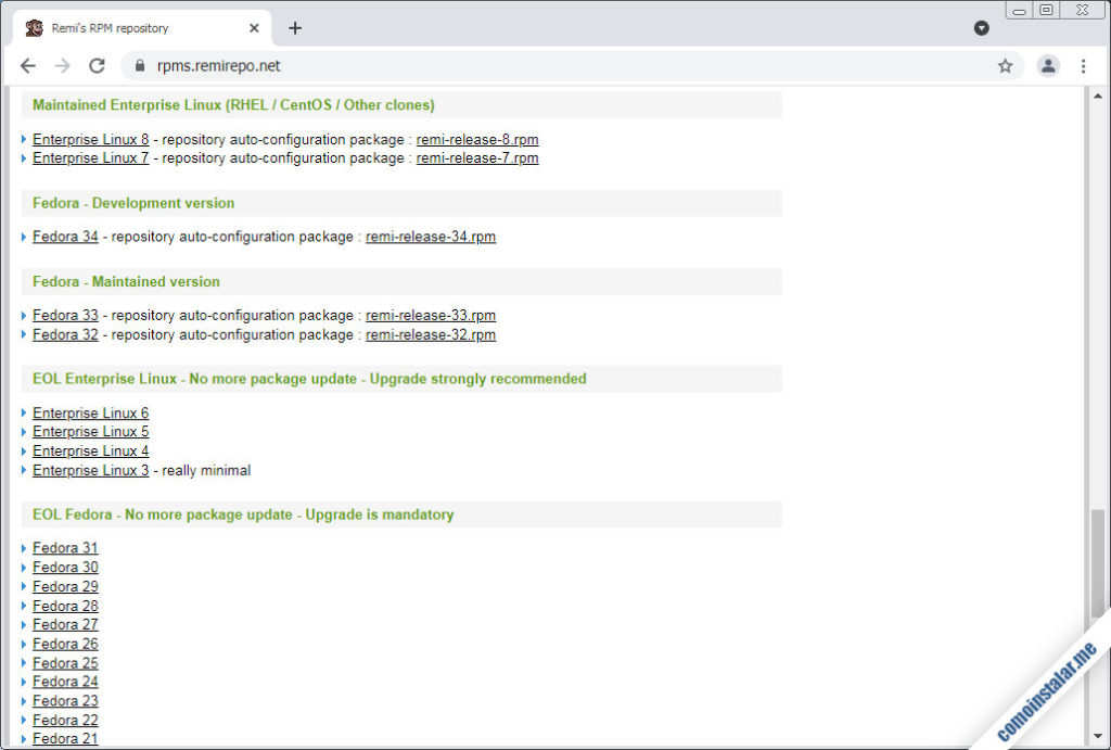 Cómo instalar el repositorio Remi en CentOS 7 ️ [2022] Paso a paso