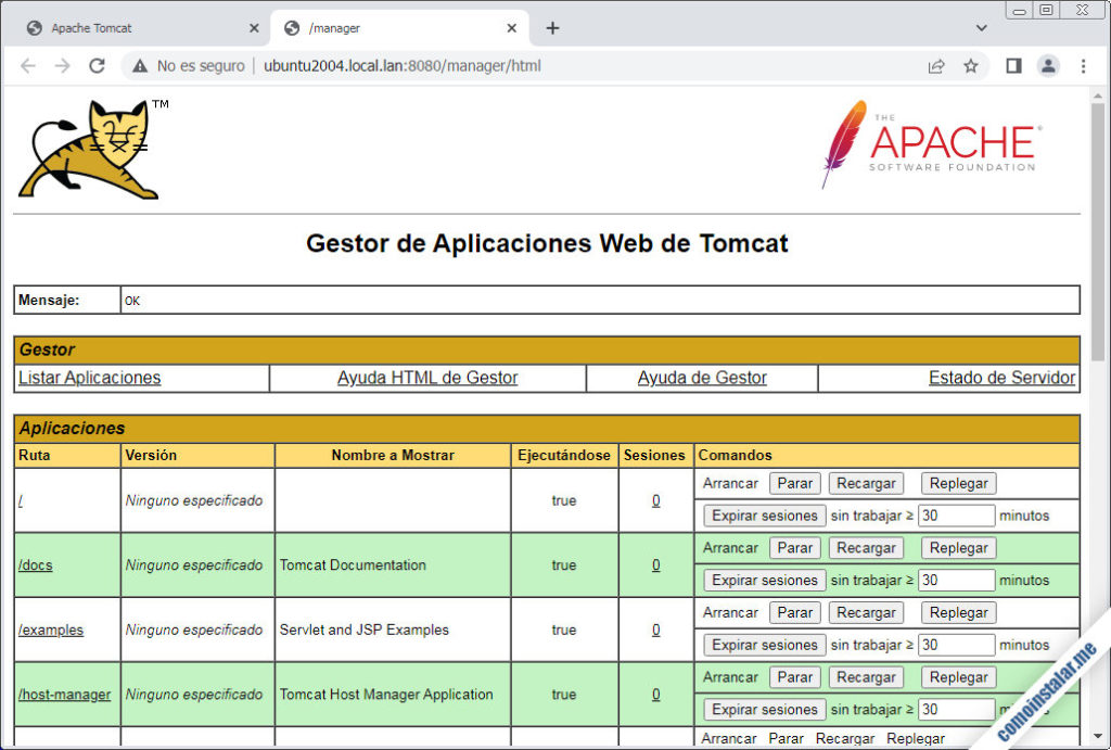 Cómo instalar Tomcat en Ubuntu 20.04 ️ [2022]