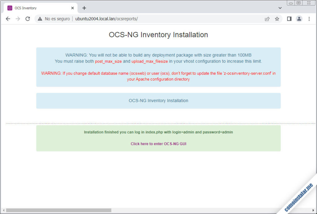 Cómo instalar OCS Inventory NG Server en Ubuntu 20.04 ️ [2022]