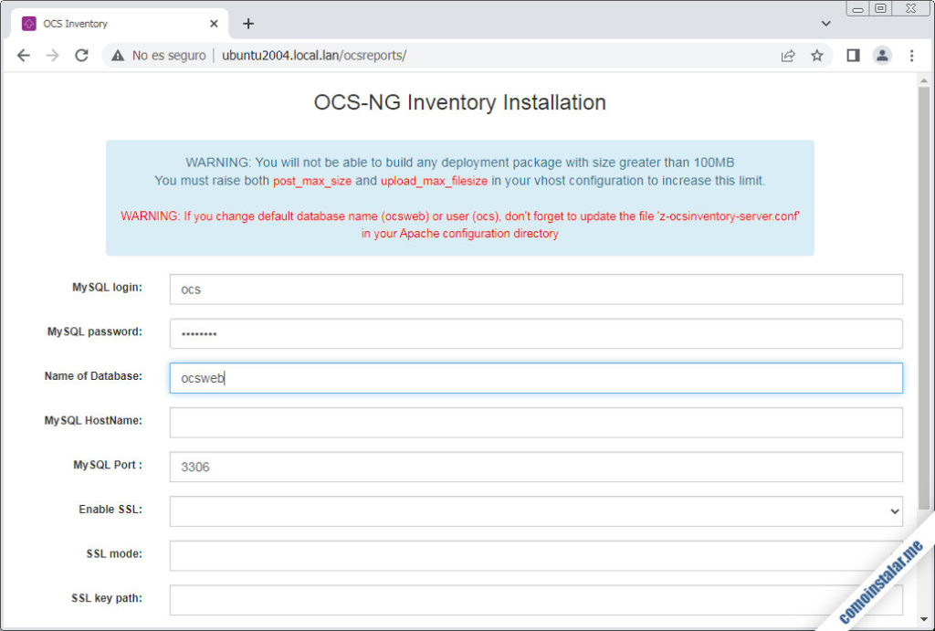 Cómo instalar OCS Inventory NG Server en Ubuntu 20.04 ️ [2022]