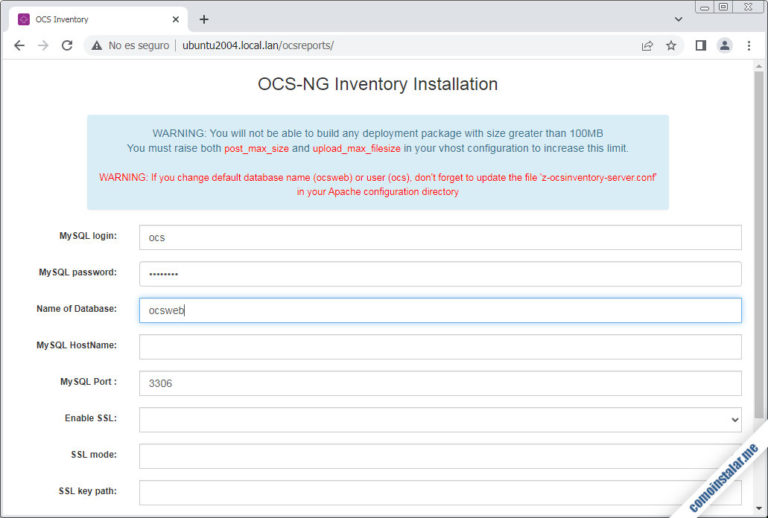 Cómo instalar OCS Inventory NG Server en Ubuntu 20.04 ️ [2022]