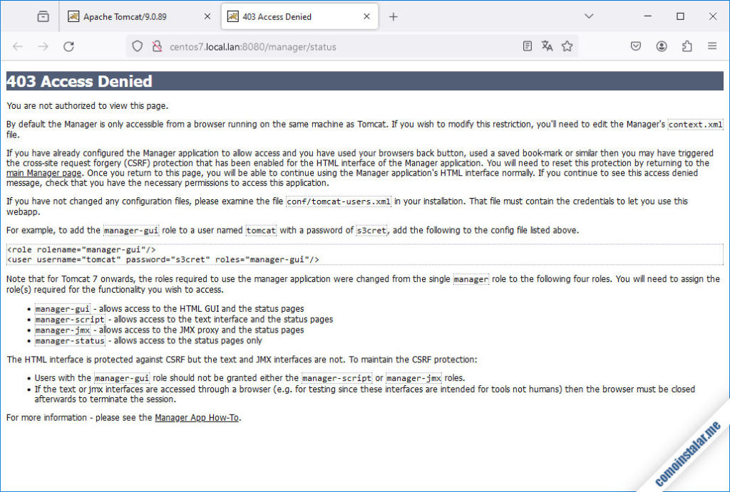 Cómo instalar Tomcat 9 en CentOS 7 ️ [2024] Paso a paso