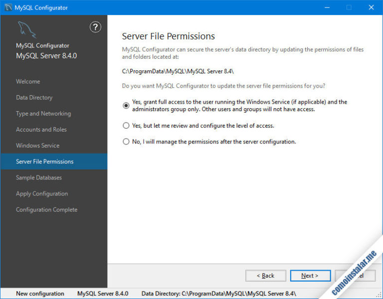 Cómo instalar MySQL en Windows ️ [2024] Paso a paso