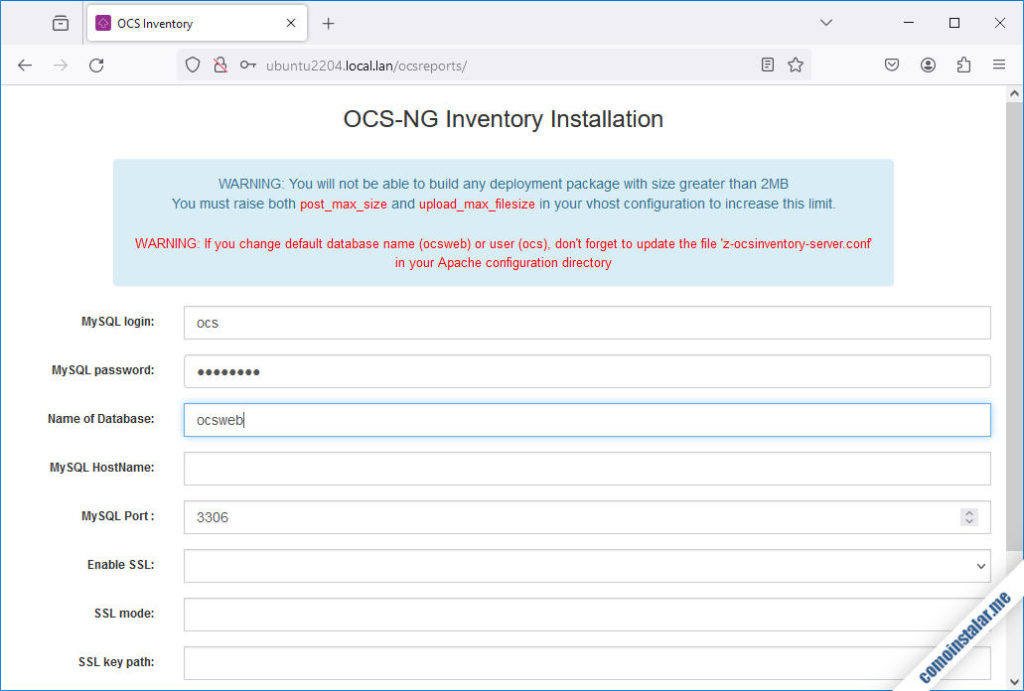 Cómo instalar OCS Inventory NG Server en Ubuntu 22.04 LTS ️ [2024]