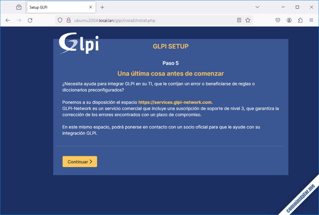 Cómo instalar GLPI en Ubuntu 20.04 ️ [2024] Paso a paso