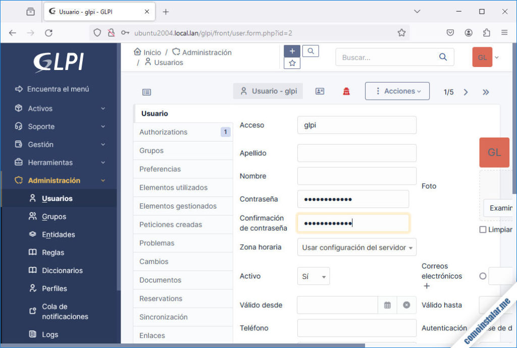 Cómo instalar GLPI en Ubuntu 20.04 ️ [2024] Paso a paso