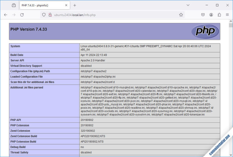 Cómo Instalar La Pila Lamp En Ubuntu 2404 Lts ️ 2024